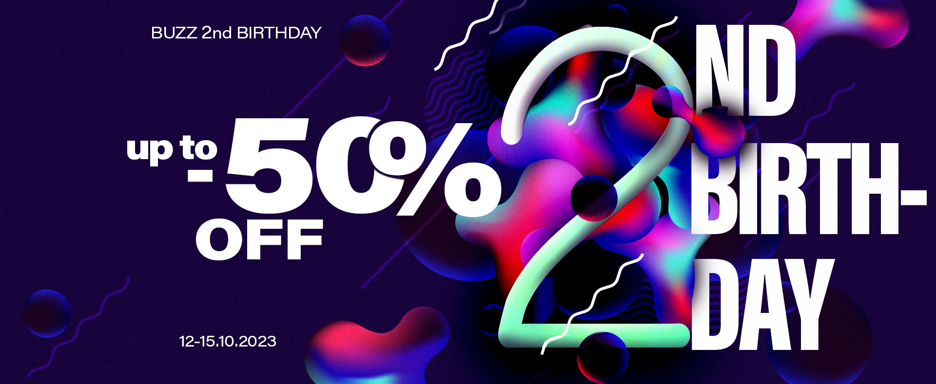 Buzz Second Birthday | Buzz - Online Shop